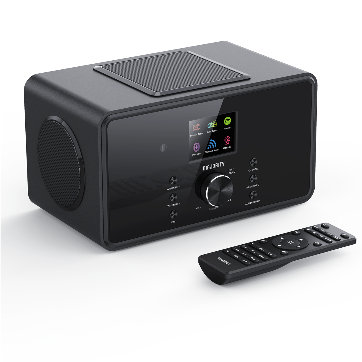 MAJORITY BARD MUSIC SYSTEM BLACK — InStock