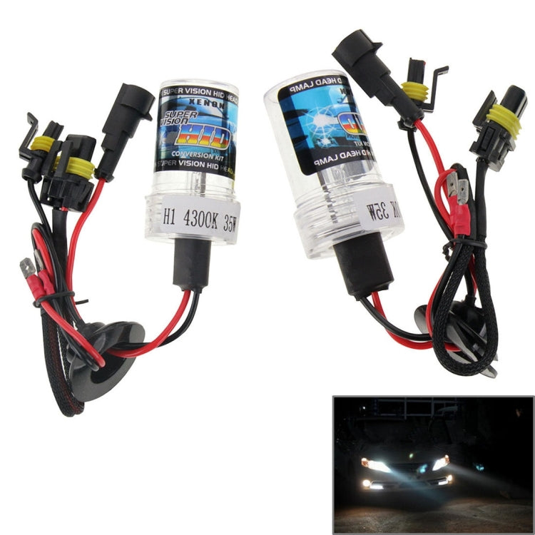 DC12V 35W H1 HID Xenon Light Single Beam Super Vision Waterproof Head ...