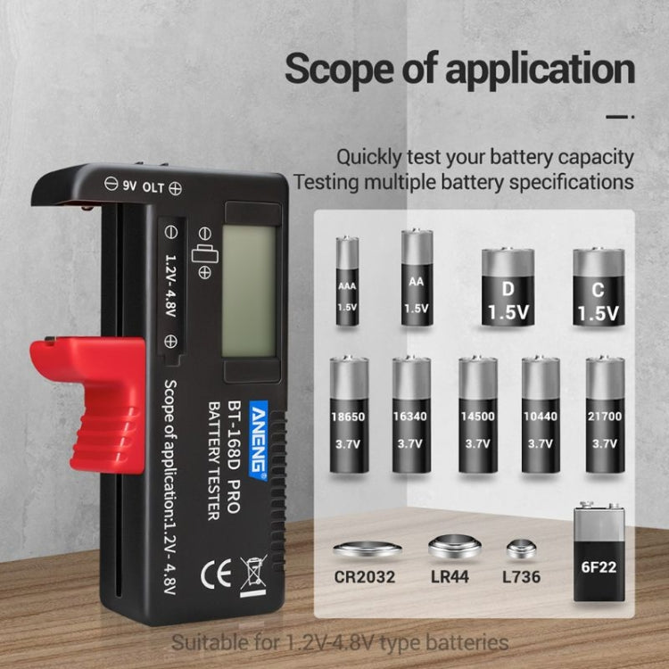 ANENG BT-168 PRO High Precision Battery Voltage Tester — InStock
