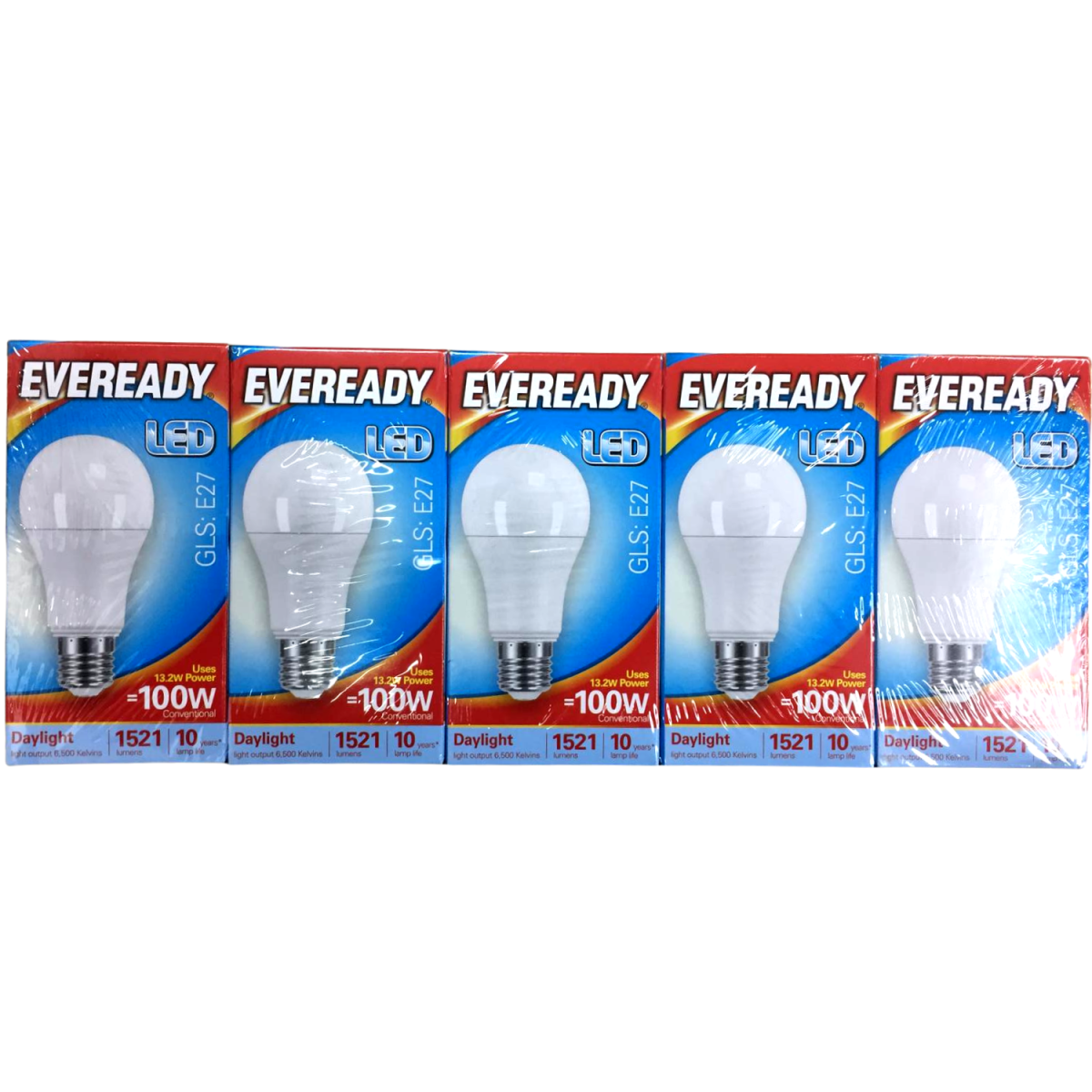 Eveready GLS LED E27 bulb DL 100W Pack of 5 — InStock