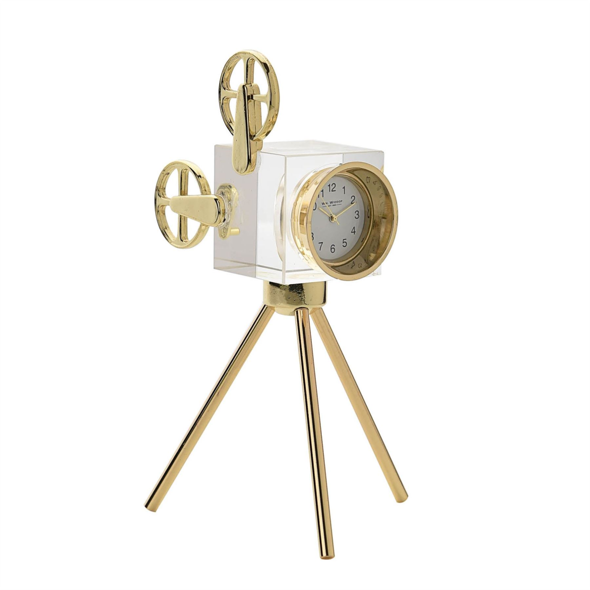 Wm.Widdop Miniature Clock - Camera On Tripod — InStock