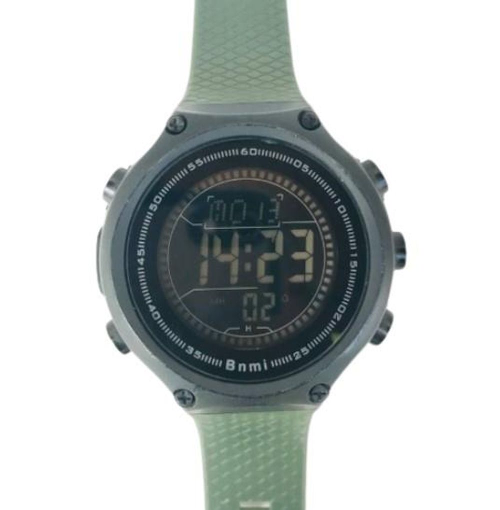 BNMI 1810G Mens Waterproof Sport Watch - Digital Display, Unboxed — InStock
