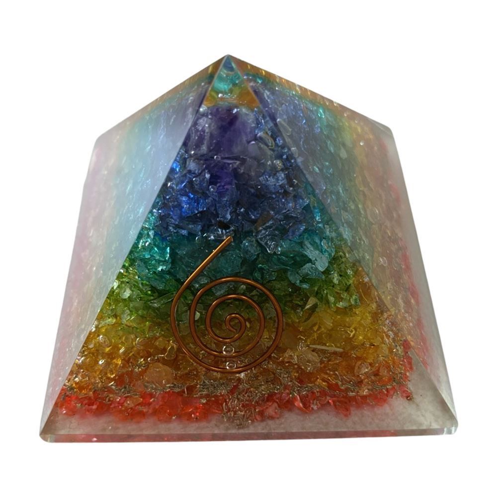 Premium Orgone Reiki Pyramid - 5.5cm | Healing, Cleansing, Meditation ...