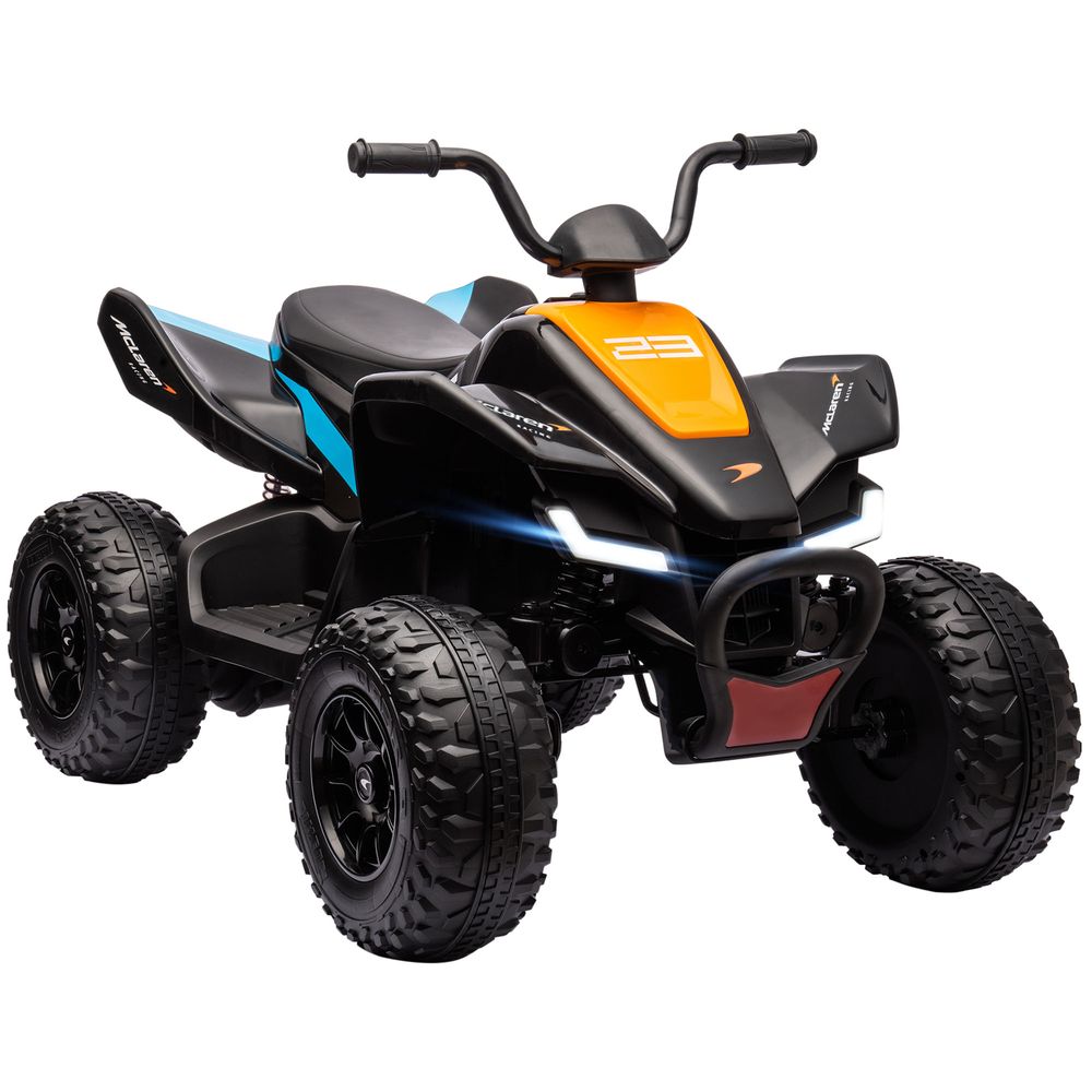 McLaren MCL 35 Liveries Licensed 12V Quad Bike w/ Suspension Wheels ...