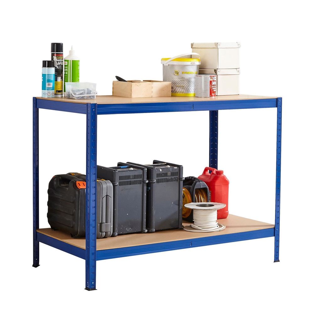 Premium Heavy-Duty Metal Garage Workbench - High Quality Steel Frame ...